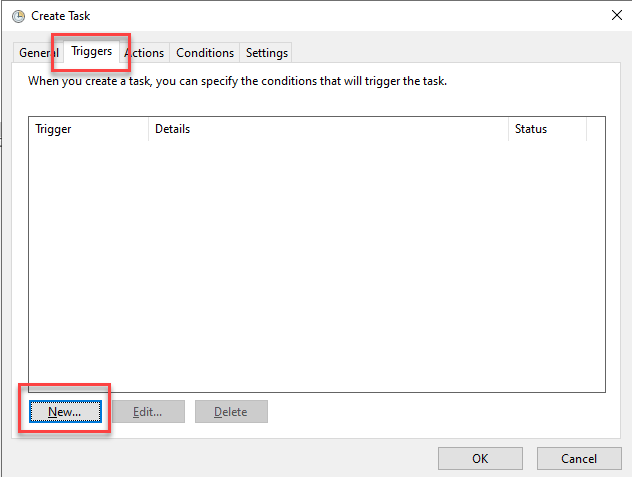 Launching rProcess with a Scheduled Task