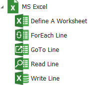 ScenarioBuilder: MS Excel Actions