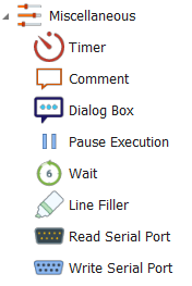 ScenarioBuilder: Miscellaneous Actions
