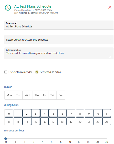 Sequential On-Demand Execution of Test Plans